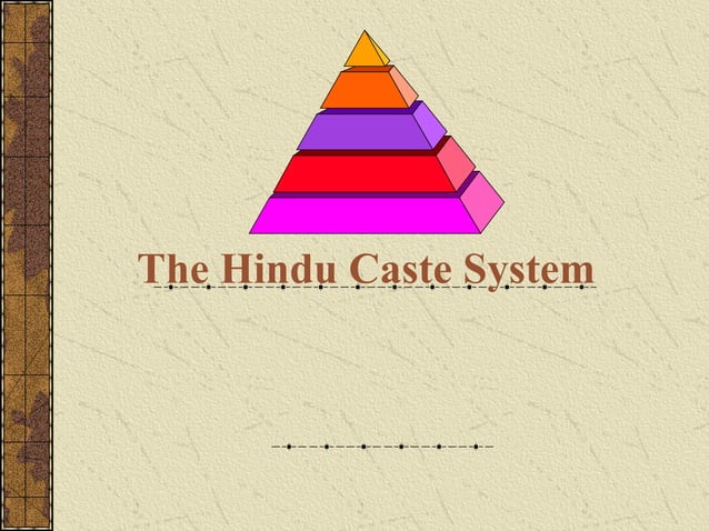 Hindu Caste System Explained: Brahmins, Ksatriya, Vaisya, Sudra | PPT