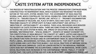 Caste system | PPT