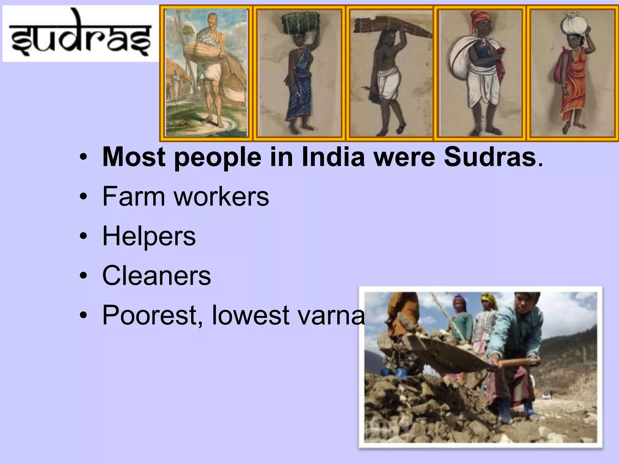 The Caste System of Ancient India | PPT