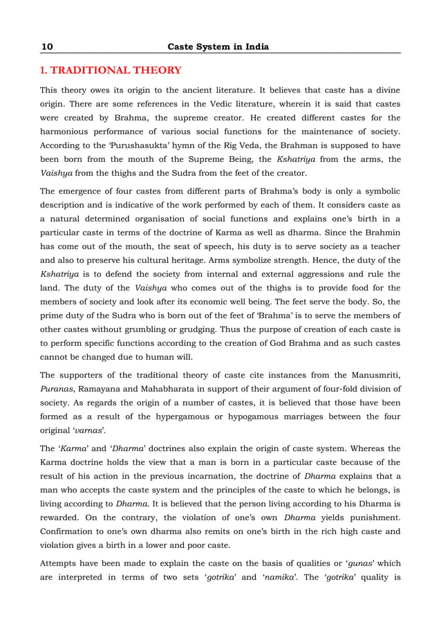 Caste System in India.pdf