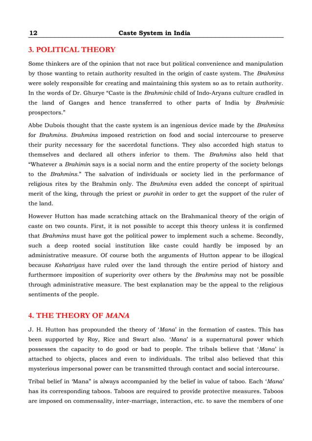 Caste System in India.pdf