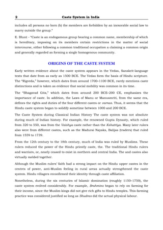 Caste System in India.pdf
