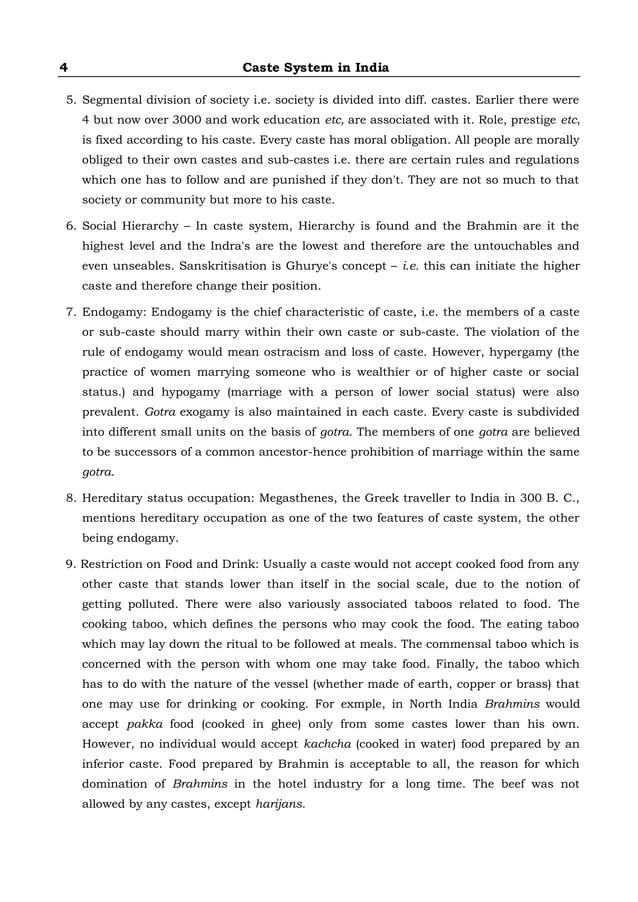 Caste System in India.pdf
