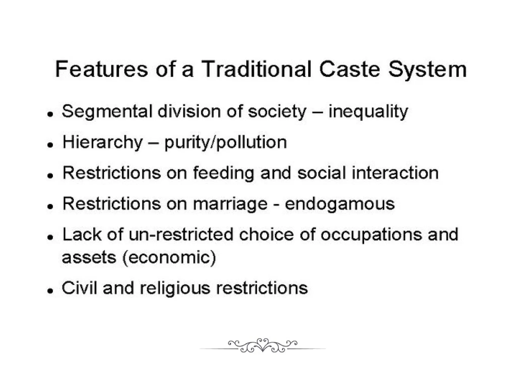 Caste system in India and Social stratification. pptx | PPTX