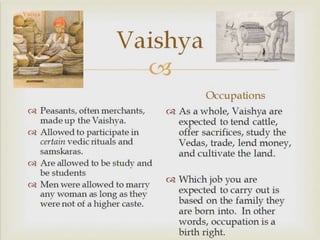 Caste System PPT | PPTX