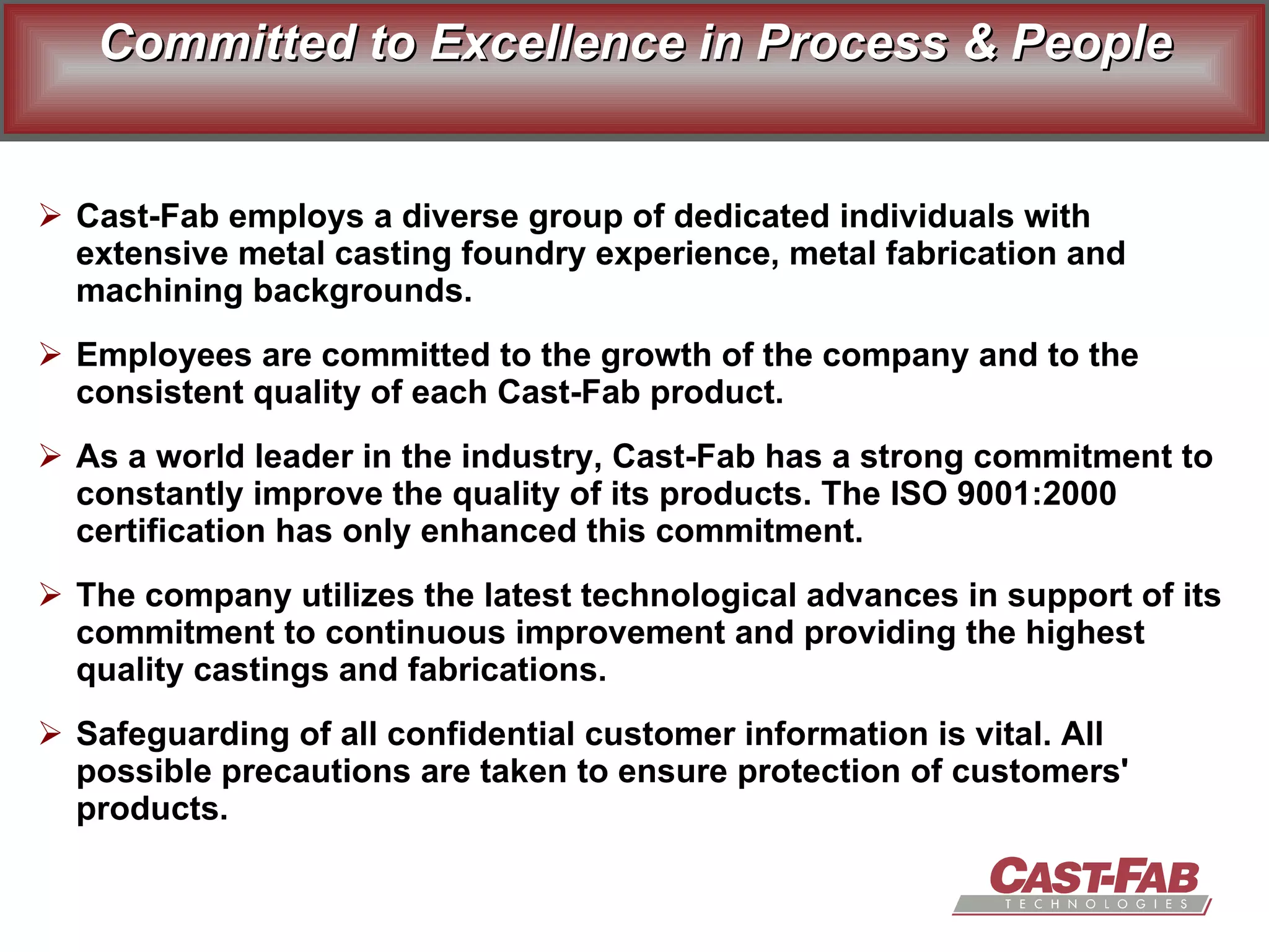 Cast Fab Fabrication Overview | PPT