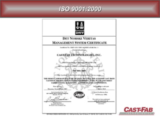 Cast Fab Fabrication Overview | PPT