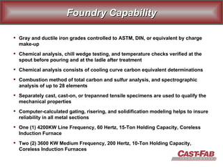 Cast Fab Foundry Overview 2 | PPT
