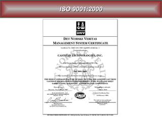 Cast Fab Foundry Overview | PPT