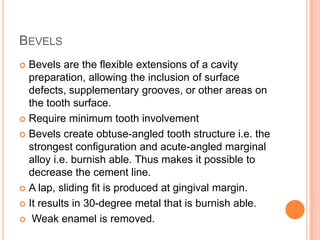 Cast gold Inlay restorations | PPTX