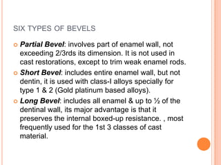 Cast gold Inlay restorations | PPTX