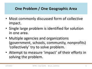 Identifying Collective Impact Outcomes | PPTX