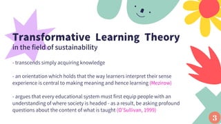 Transformative Learning - Self-Directed ESD | PDF