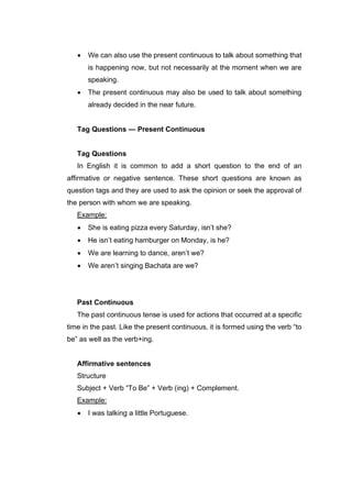 TAG QUESTIONS | PDF