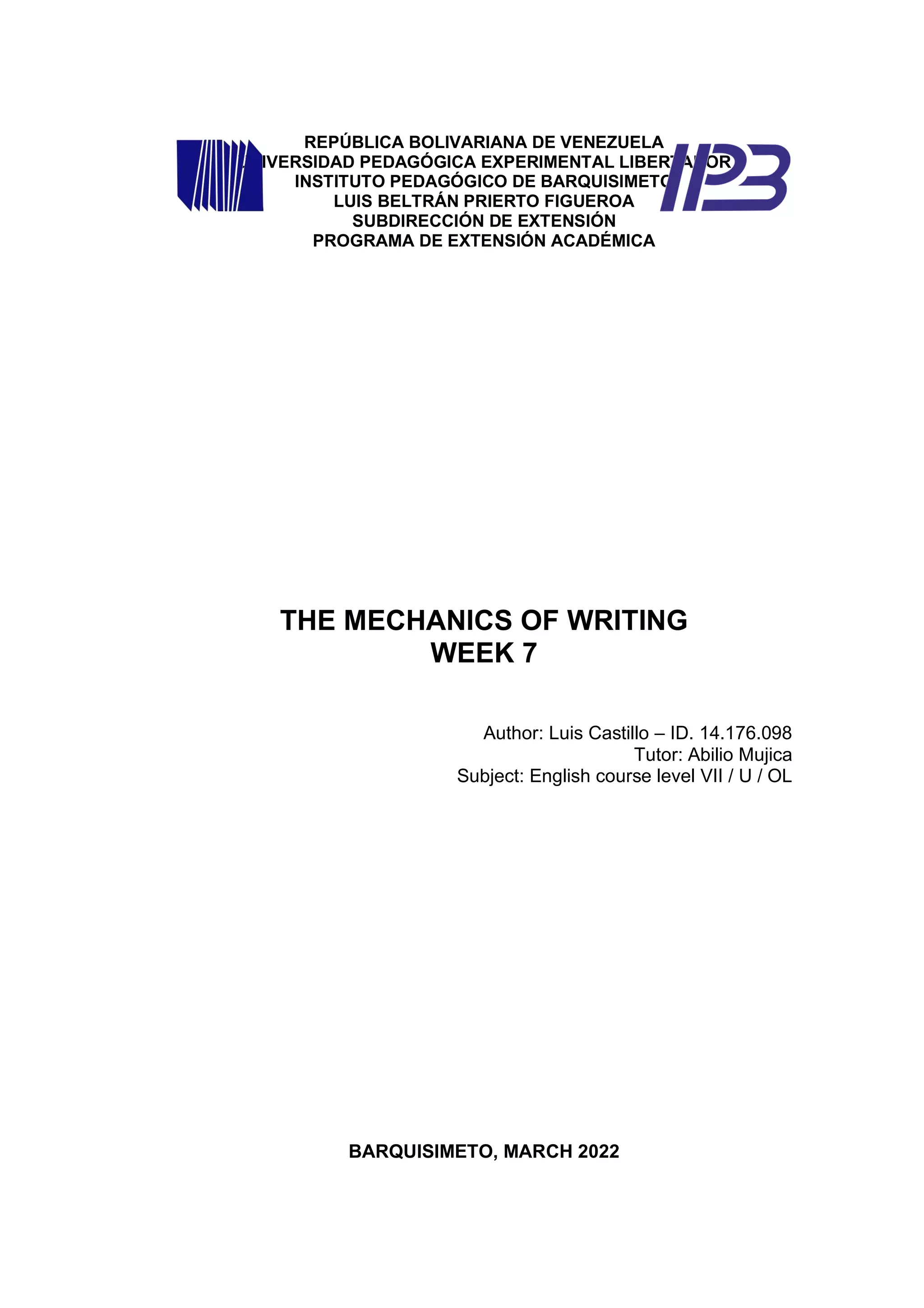 Punctuation and the Mechanics | PDF