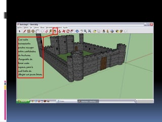 Castillo sencillo en google sketchup | PPTX