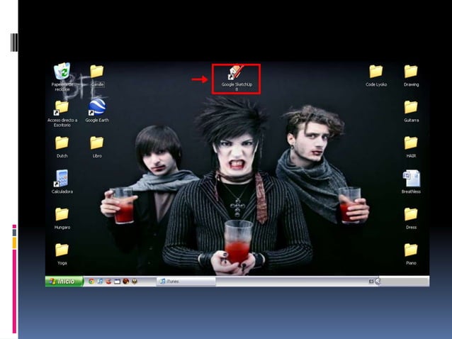 Castillo sencillo en google sketchup | PPTX