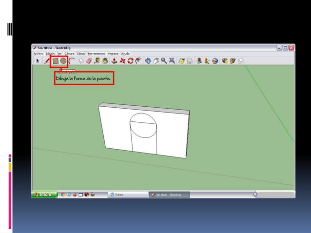 Castillo sencillo en google sketchup | PPTX