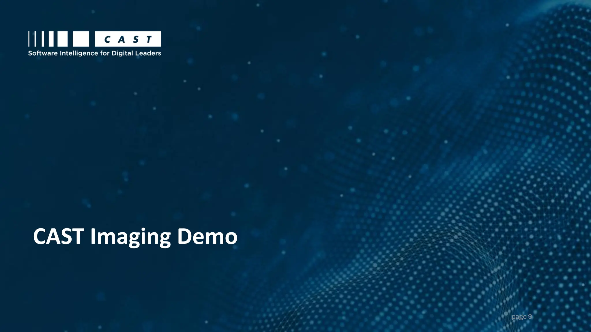 CAST Imaging: Map & Master Your Software | PPT