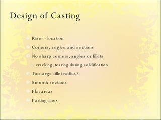 Casting | PPT