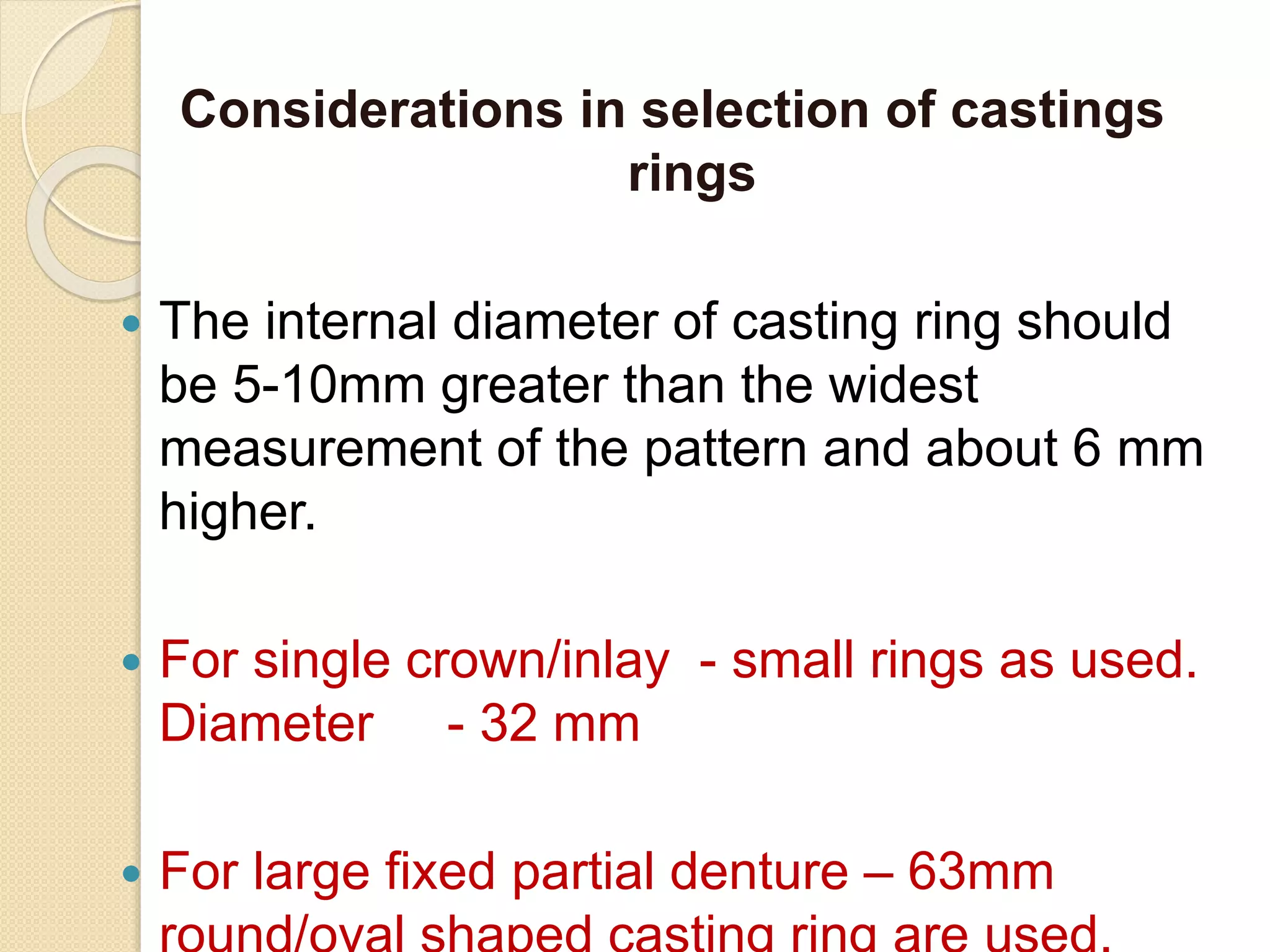 Casting in dentistry | PPTX