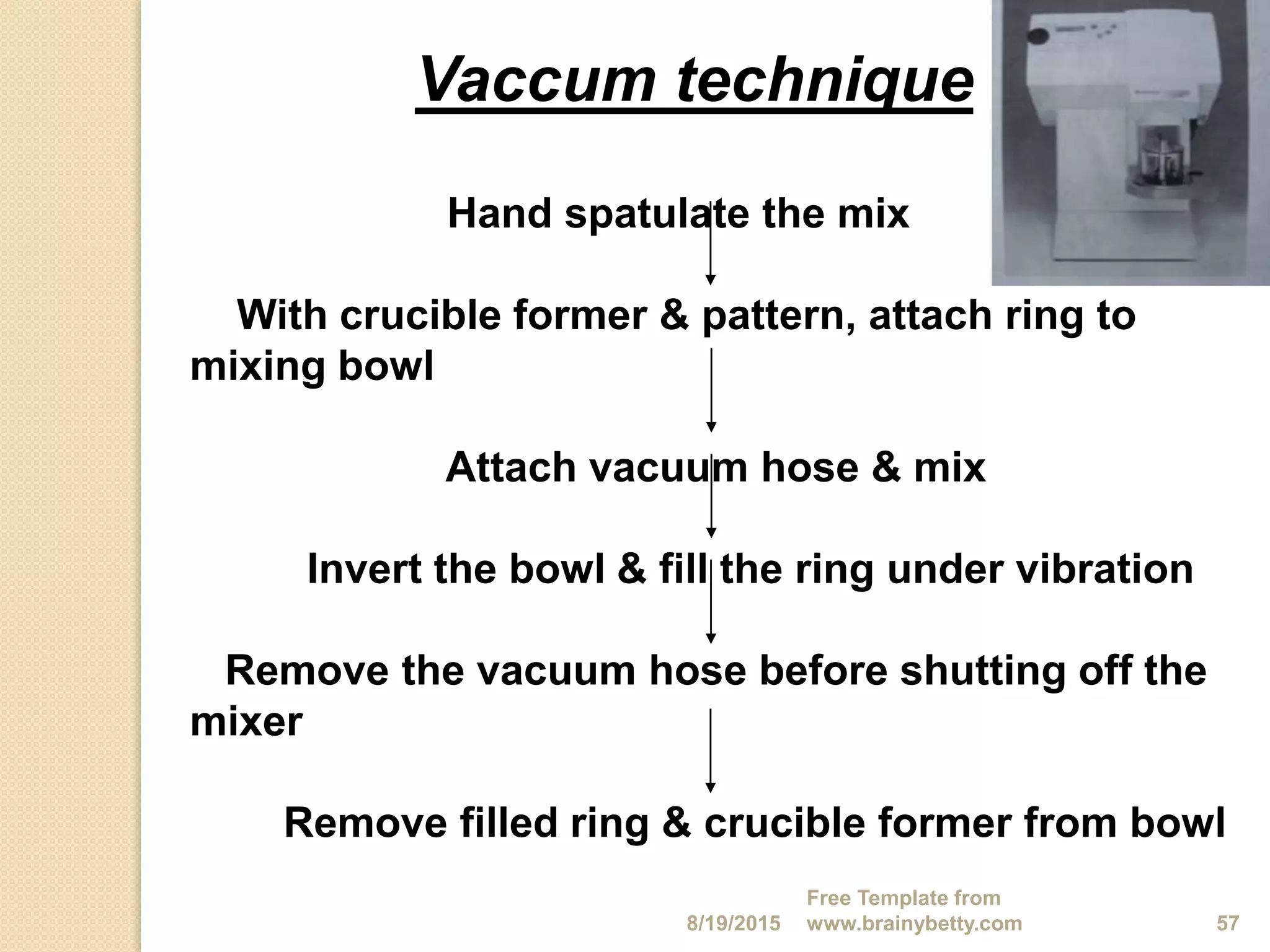 Casting in dentistry | PPTX