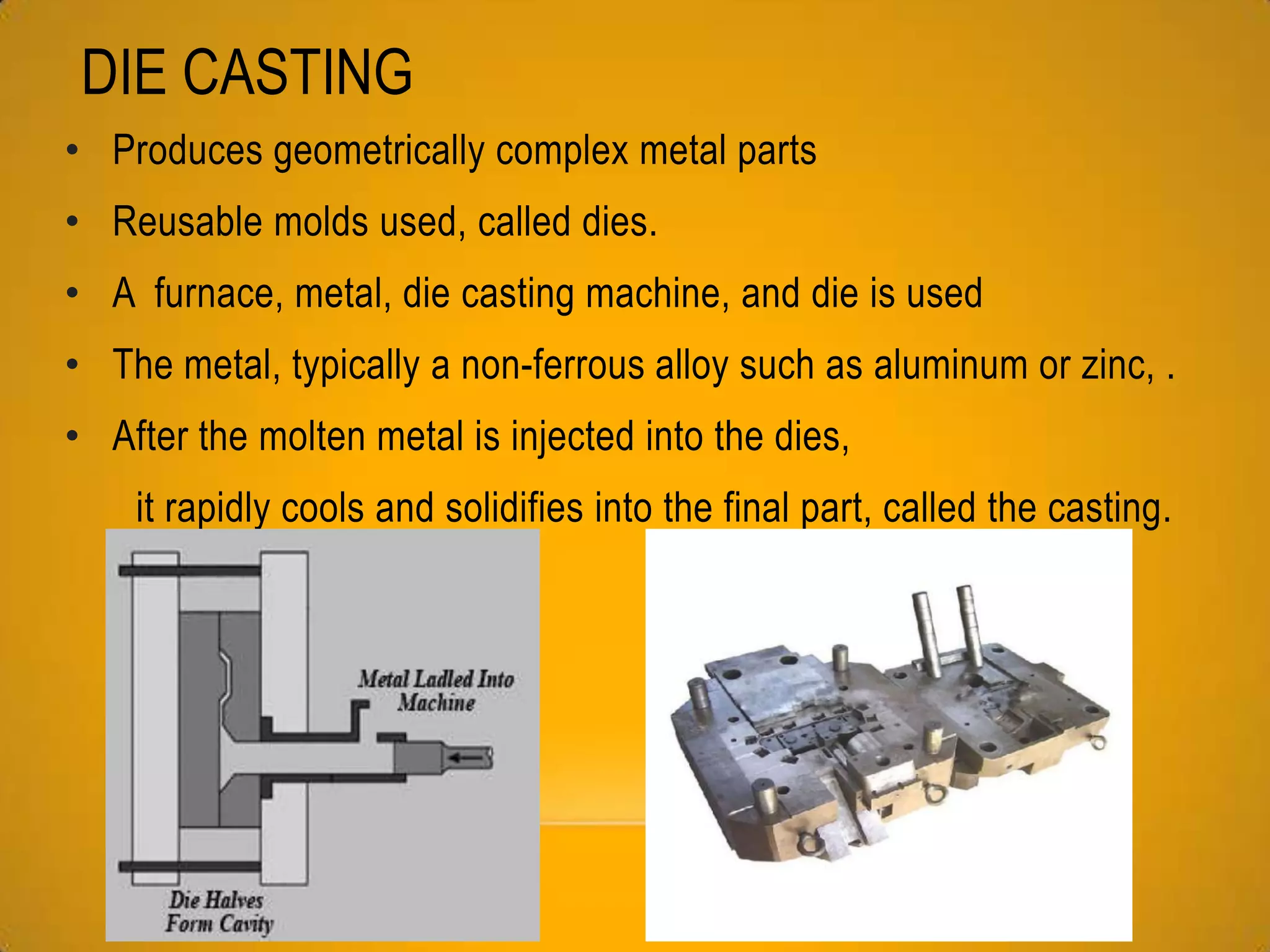 Casting & its types in metals | PPTX