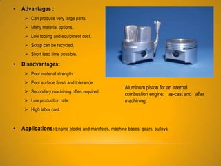 Casting & its types in metals | PPTX