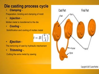 Casting & its types in metals | PPTX