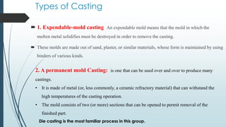 "Introduction to the Casting Process in Manufacturing" | PPT