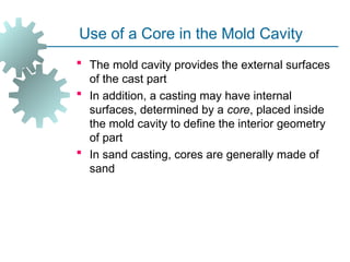 Basics of casting processes and its applications | PPT
