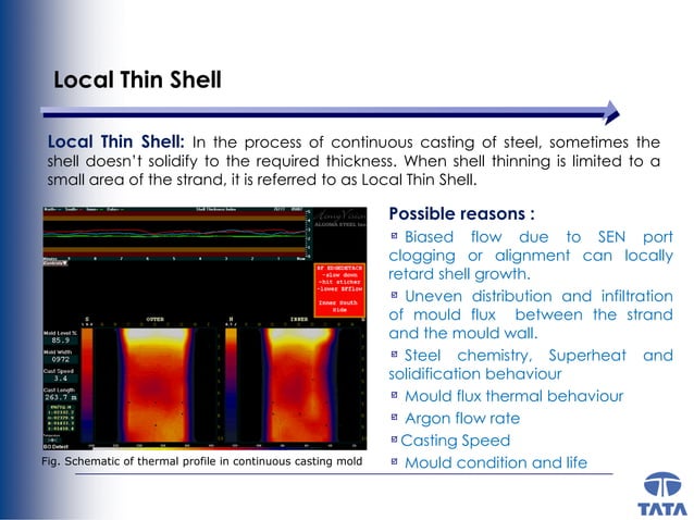 Casting-Defect-inSlab continuous casting.pdf | Chemistry | Science