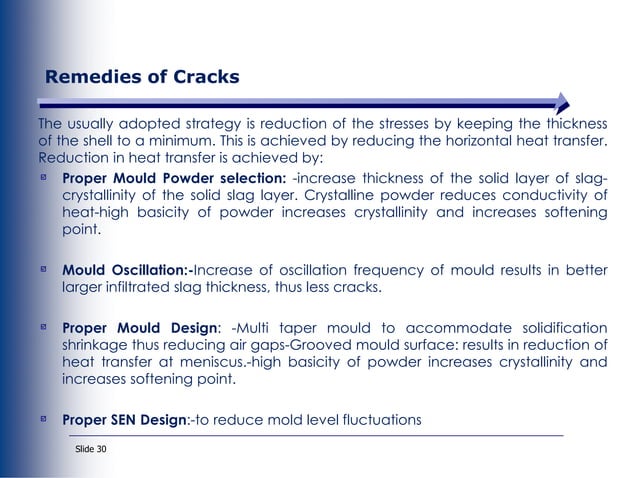Casting-Defect-inSlab continuous casting.pdf | Chemistry | Science