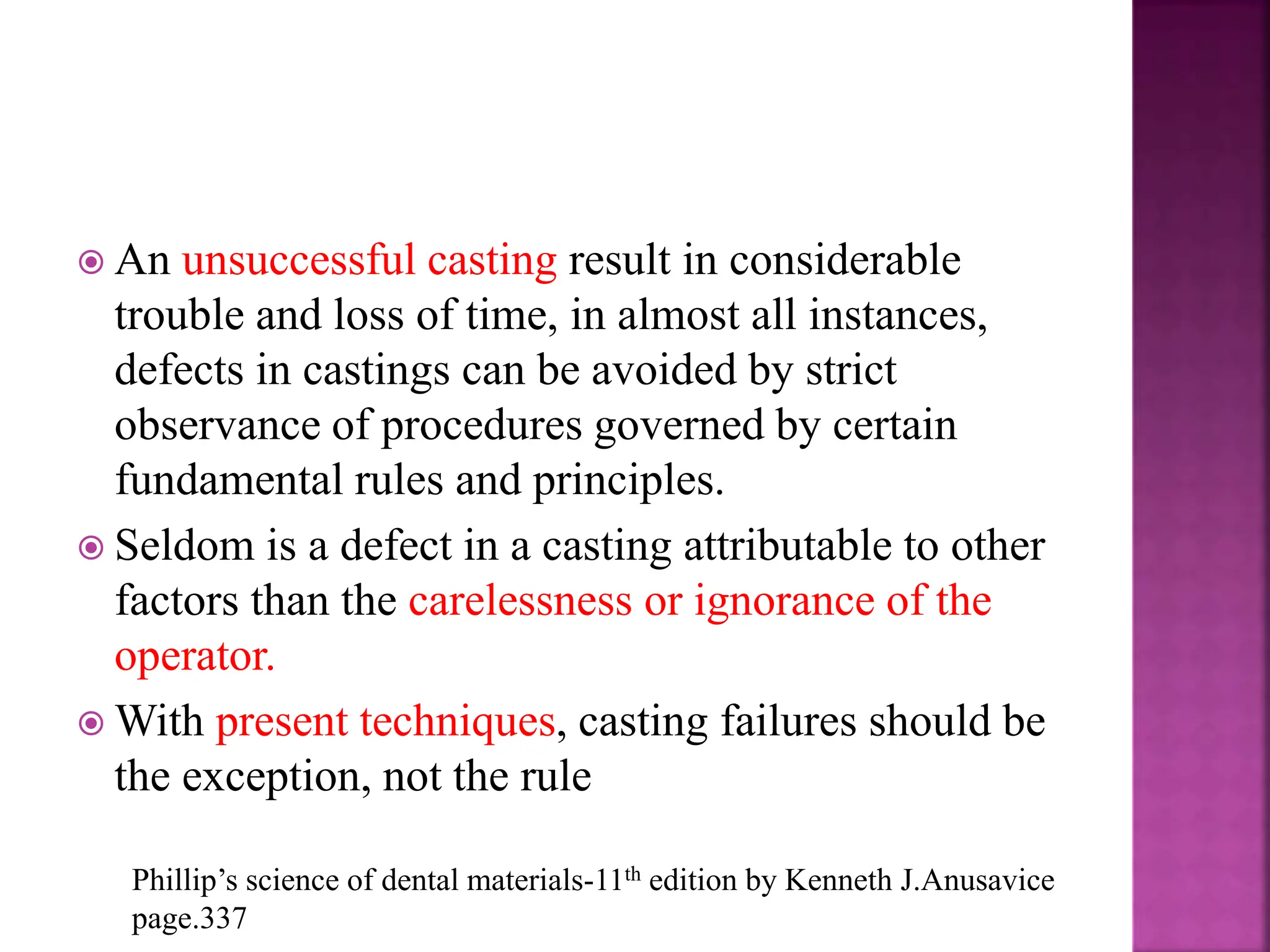 Casting Defects Ppt Pptx Candle And Soap Making Arts And Crafts