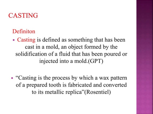 Casting Defects Ppt Pptx Candle And Soap Making Arts And Crafts