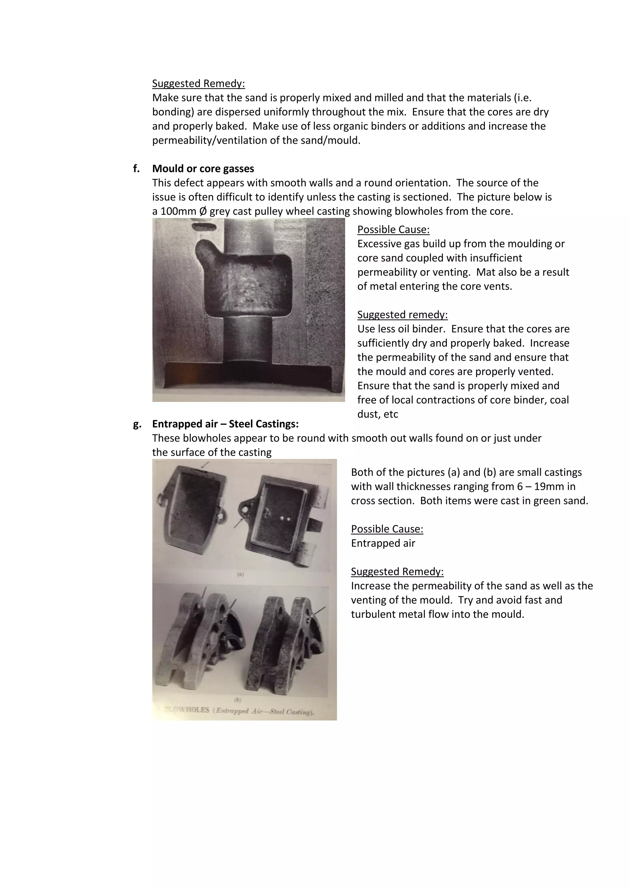 Casting defects1 | PDF