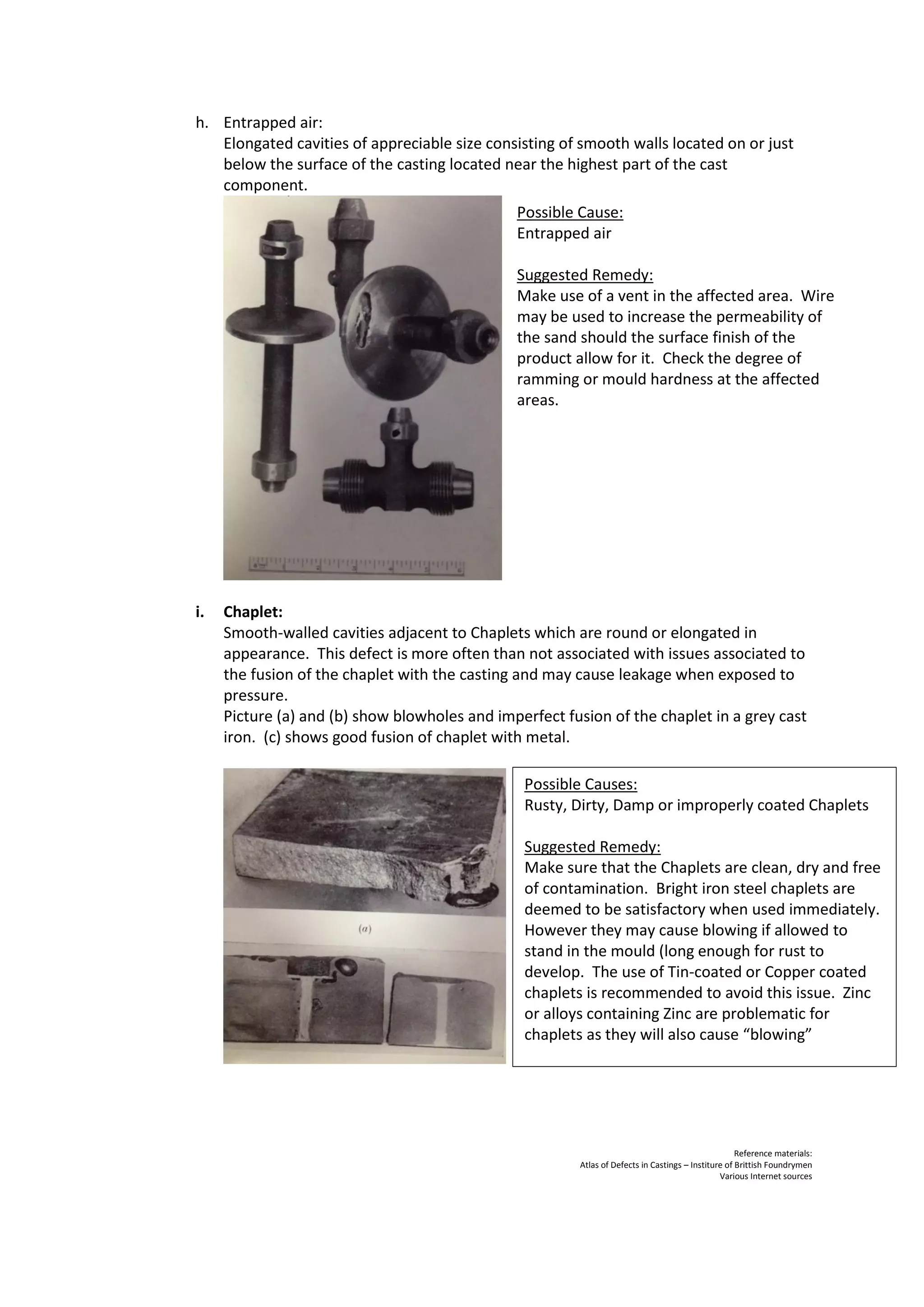 Casting defects1 | PDF