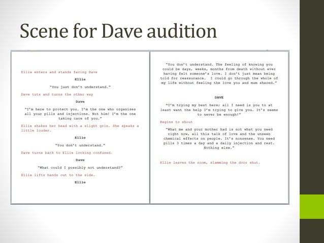 Casting and auditions | PPTX
