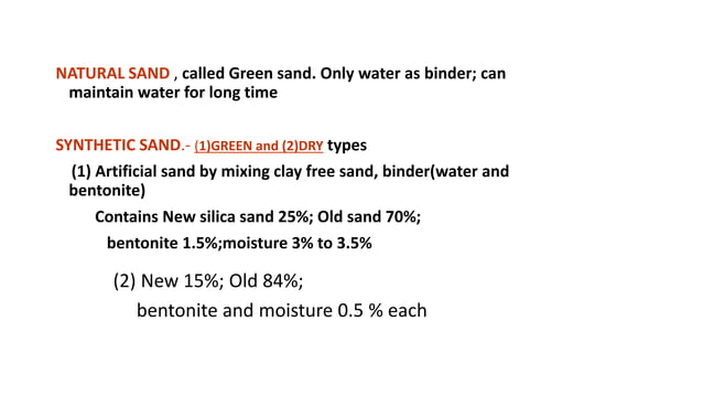 Metal Casting basics | PPT