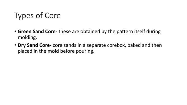 Metal Casting basics | PPT
