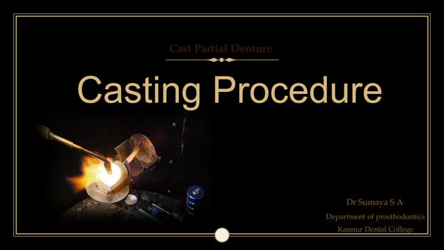 Casting procedure | PPTX