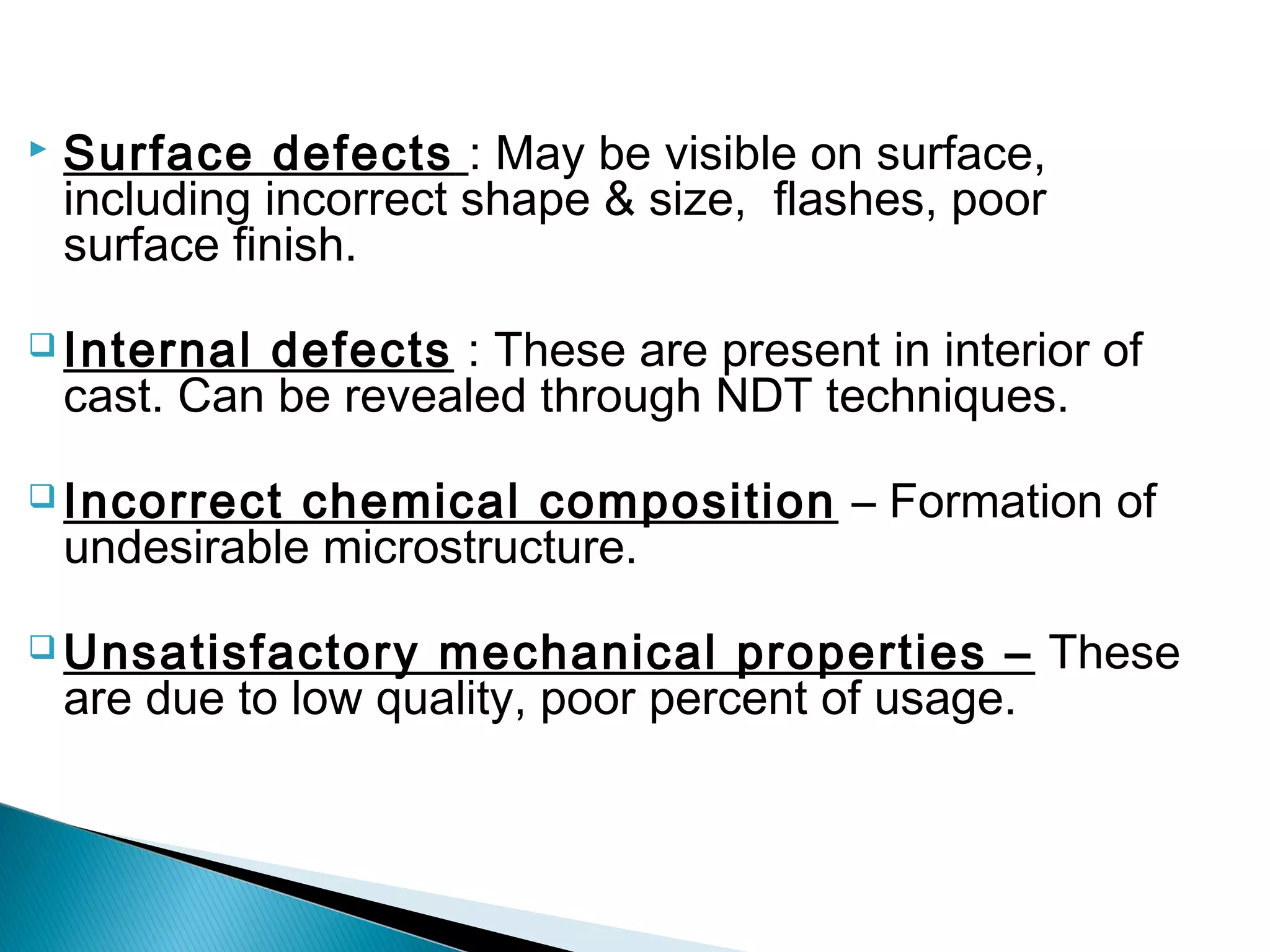 Casting defects | PPT