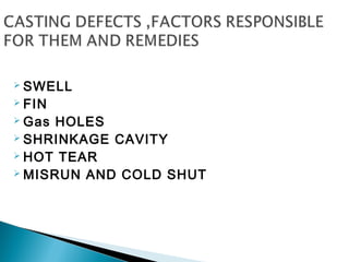 Casting defects | PPT