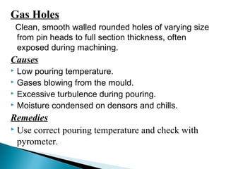 Casting defects | PPT