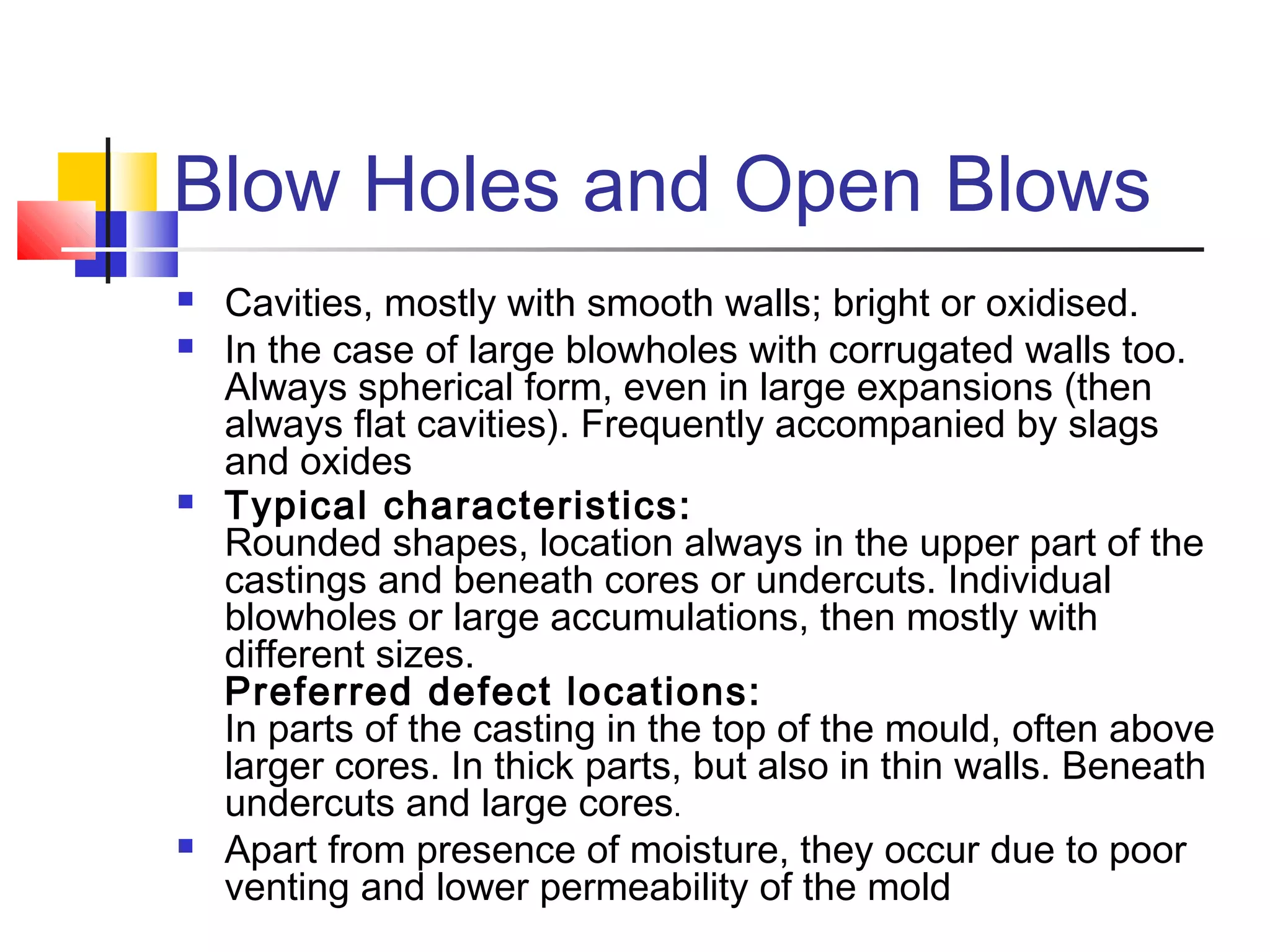 Casting defects | PPT