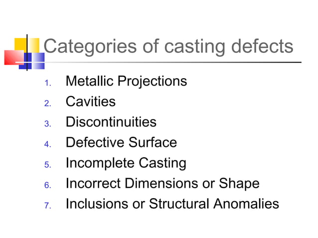 Casting defects | PPT
