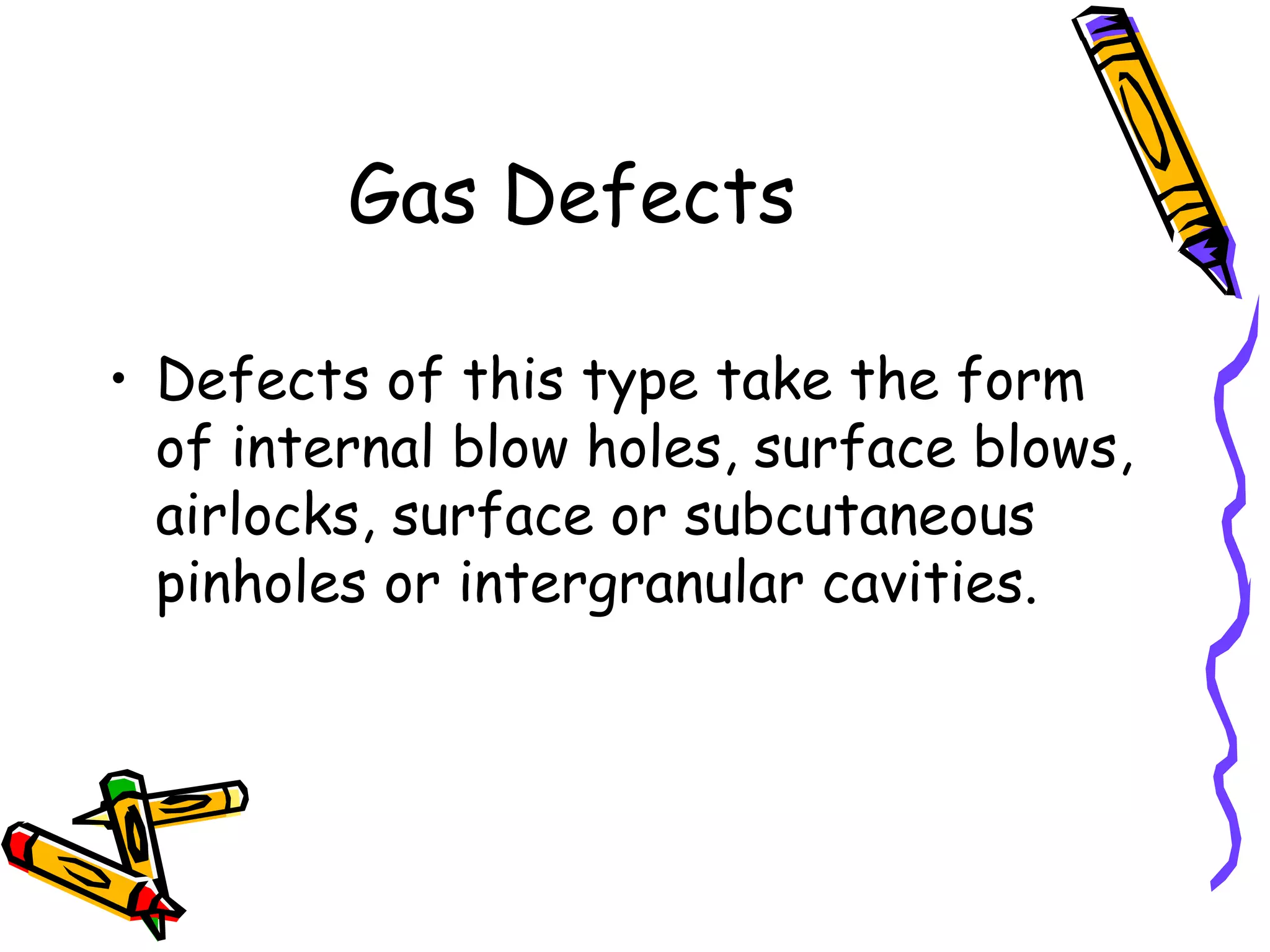 Casting defects by yaser elkelawy | PPT