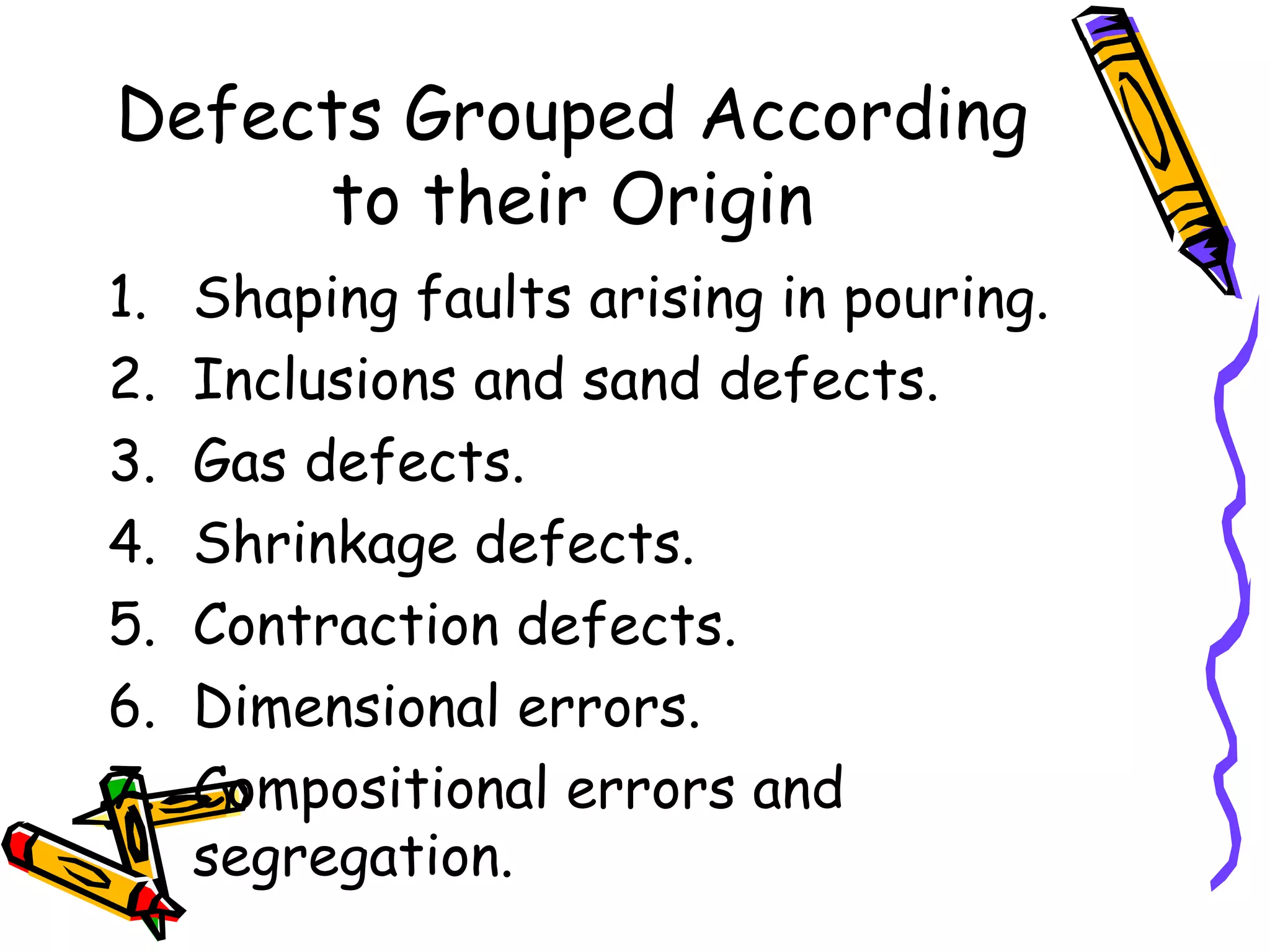 Casting defects by yaser elkelawy | PPT