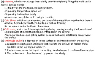 Casting defects | PPTX