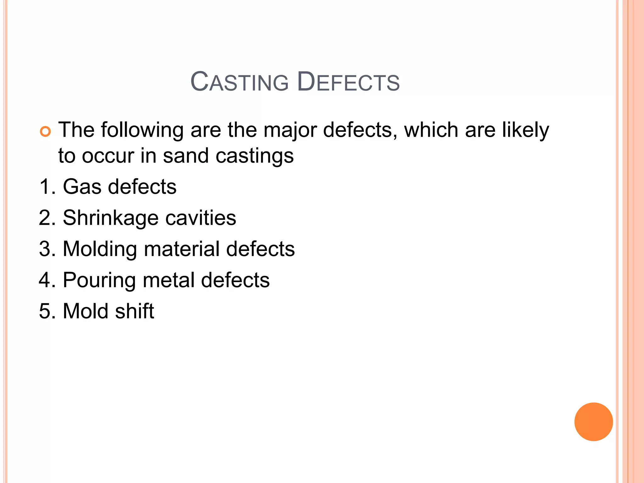 Casting defects | PPTX